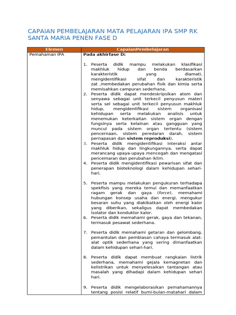 ATP IPA 3 BAB 1 - Reproduksi Pada Makhluk Hidup | PDF