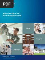 UCT Architecture BAS Portfolio Guide | PDF | Drawing | Academic Degree