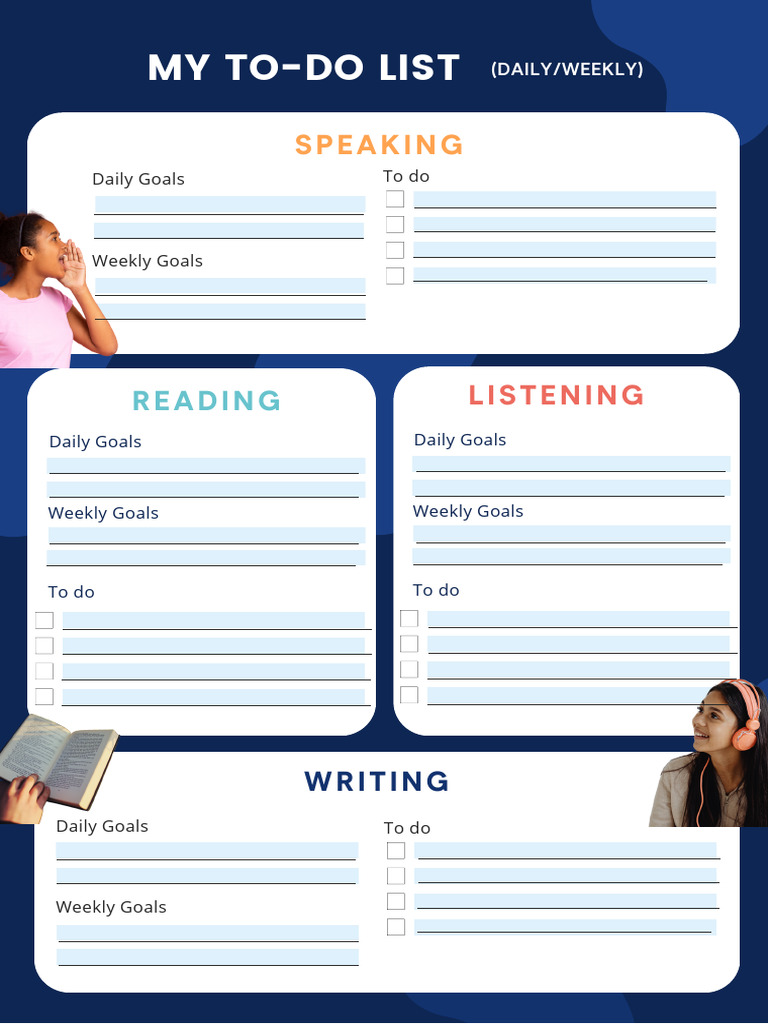 E2T - My - Study - To - Do - List | PDF
