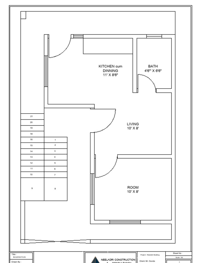 Building Plan-Model GF | PDF