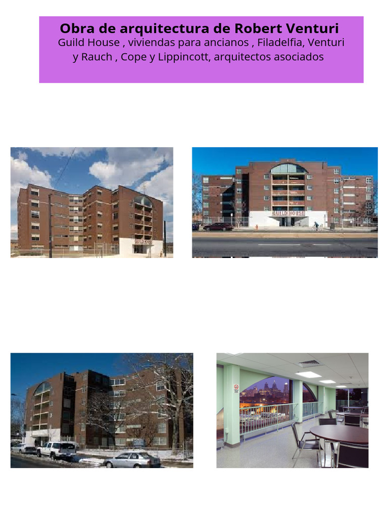 Obra de Arquitectura de Robert Venturi | PDF