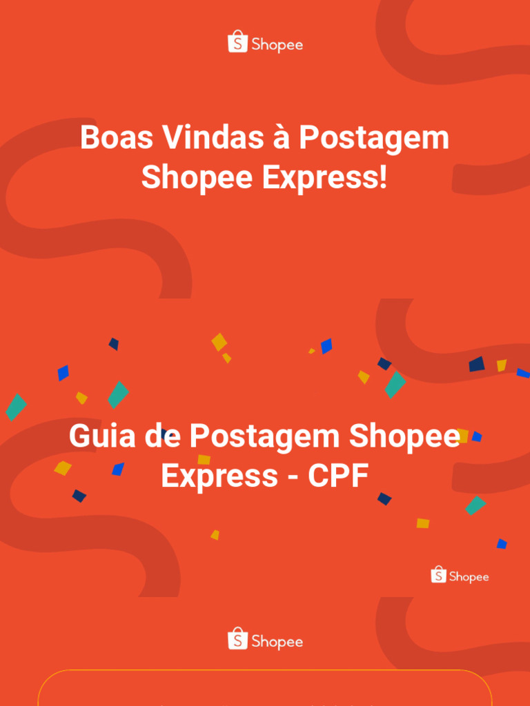 Guia de Postagem Shopee Express - CPF | PDF