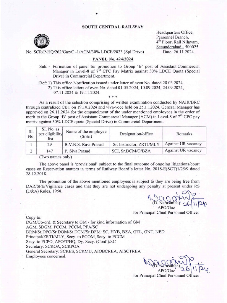 ACM 30% LDCE (Special Drive) | PDF