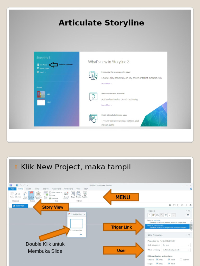 Tutorial Articulate | PDF