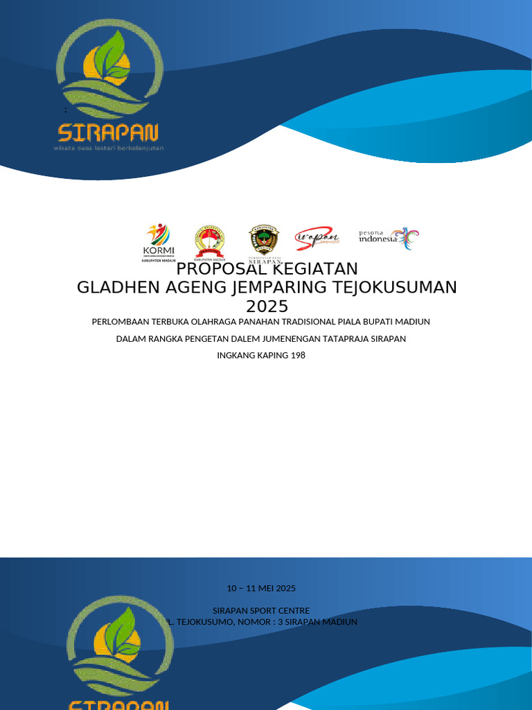 Glahden Ageng Jemparing 2025 | PDF