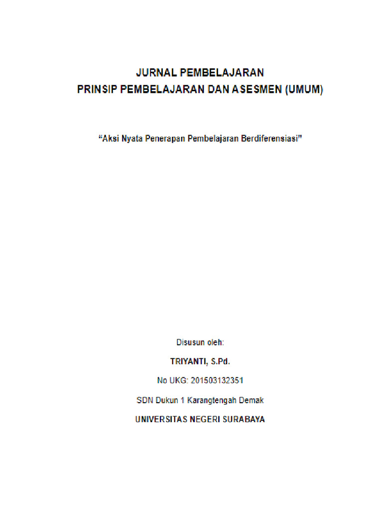Jurnal 1 | PDF