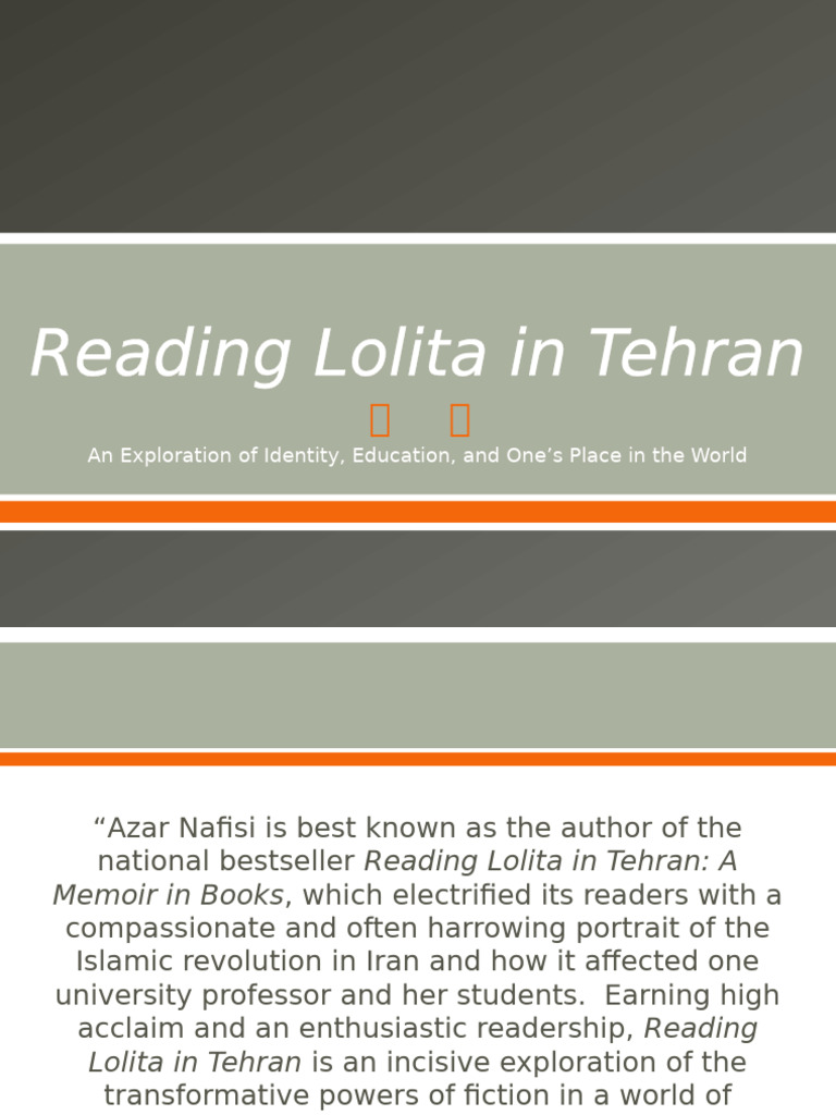 Analyzing Identity in Nafisi's Memoir | PDF | Lolita