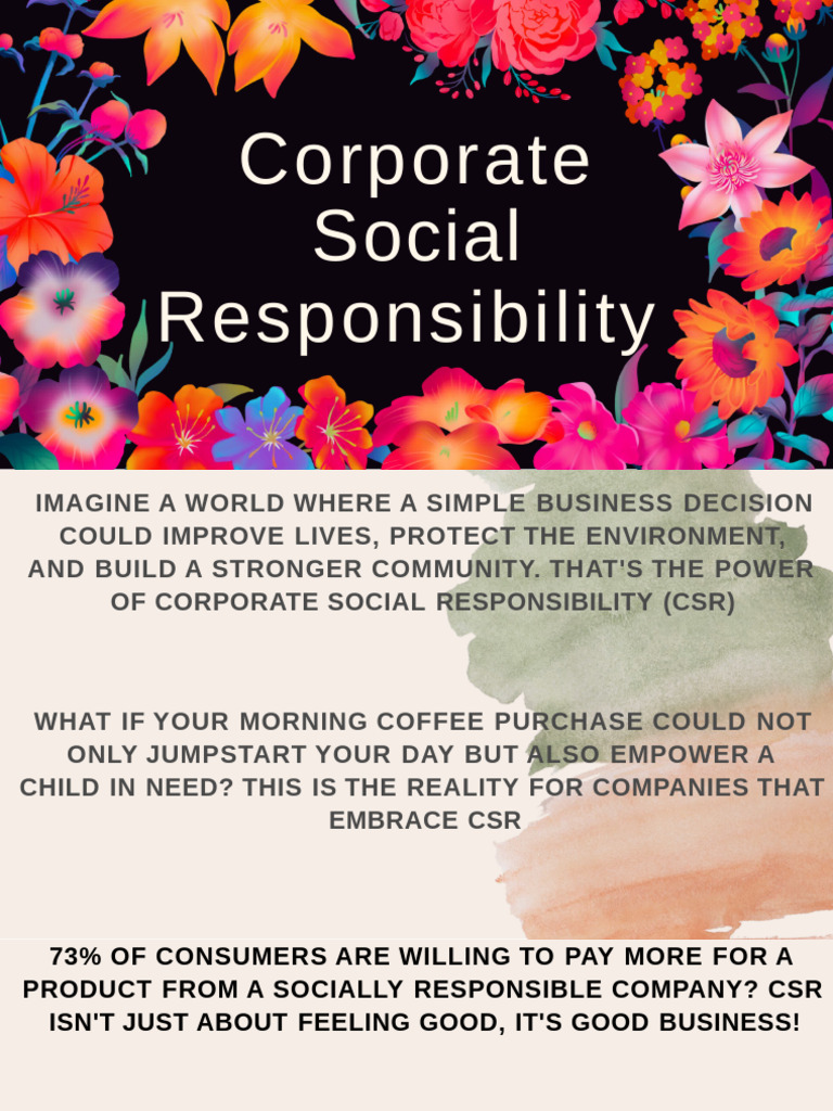 Understanding Corporate Social Responsibility | PDF | Corporate Social ...