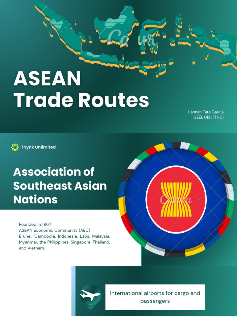 ASEAN Trade Routes - 20250516 - 220808 - 0000 | PDF | Transport | Economies