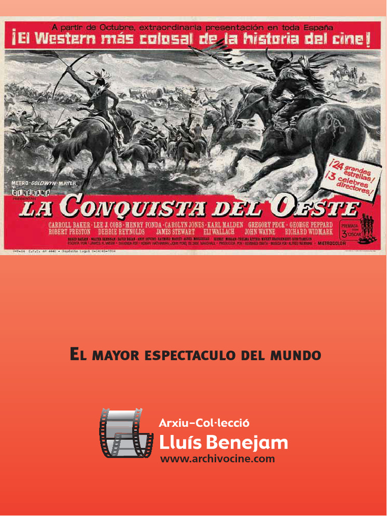 La Conquista Oeste Dossier - Cine | PDF