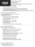 Sigma Web Development Learnings | PDF