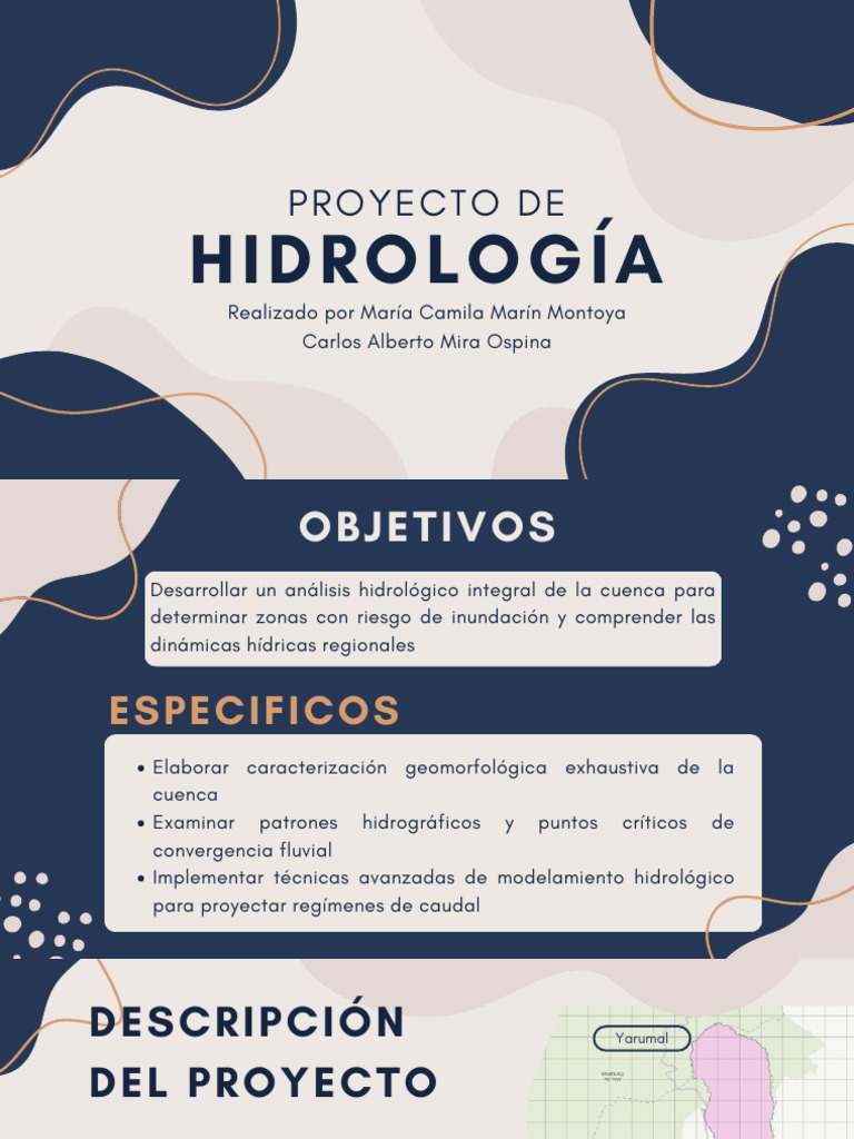 Presentación Hidro | PDF | Cuenca de drenaje | Hidrología
