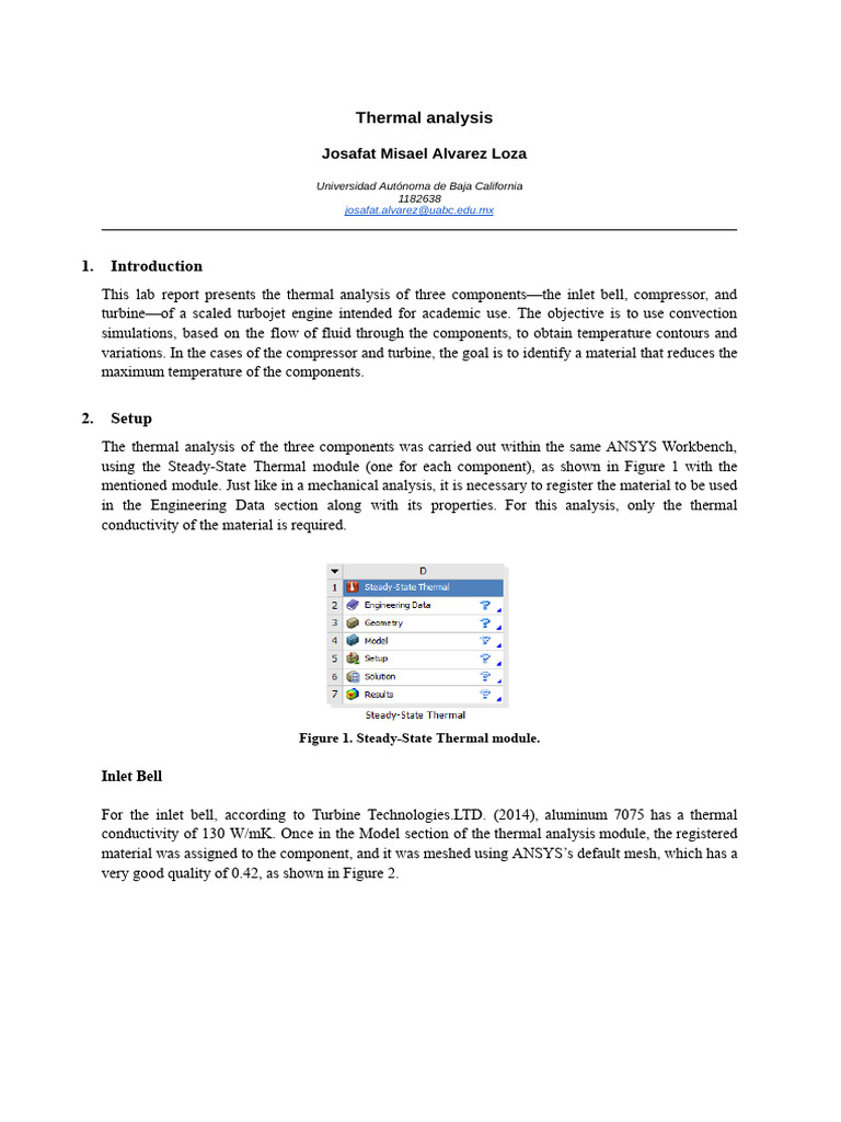 Practice3 - Thermal Analysis | PDF | Convection | Composite Material
