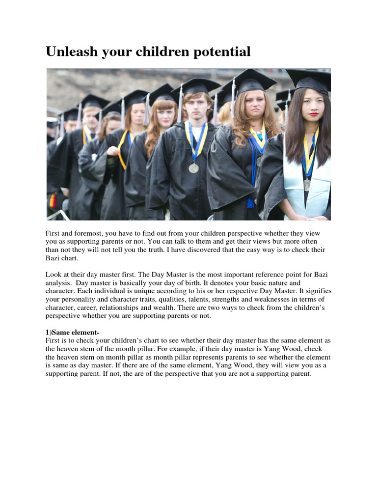 Understand Your Child Potential Page 1 | PDF