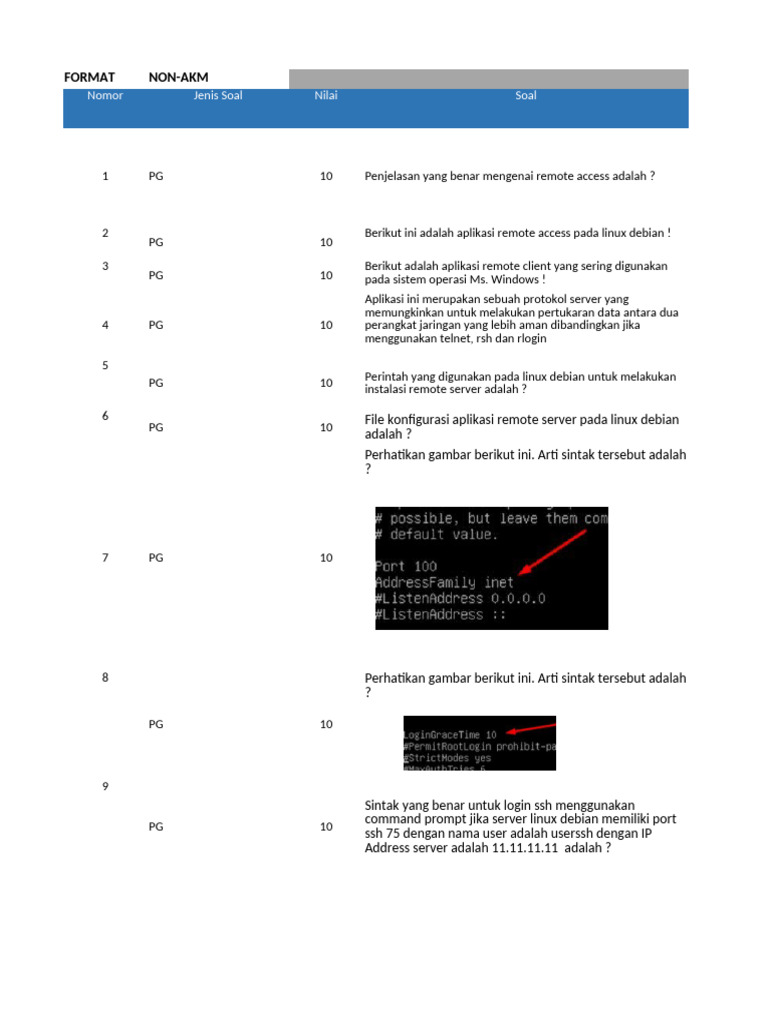 SOAL PSAS-Administrasi Server | PDF
