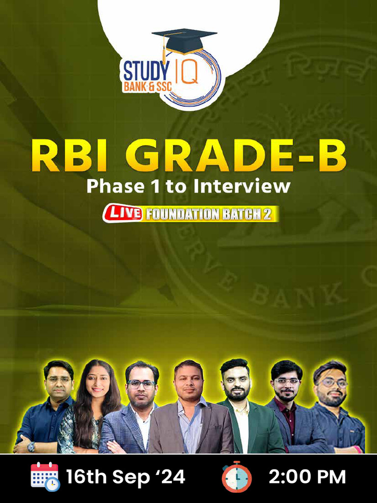 RBI Grade 1 - 1726223869 | PDF