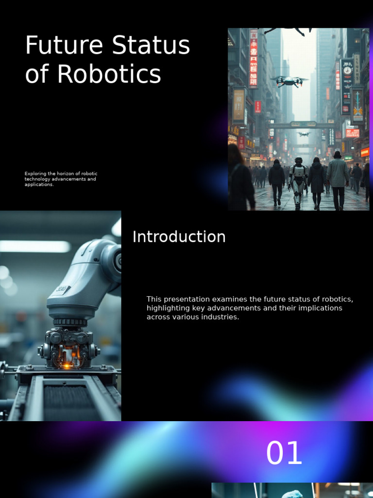 Future Status of Robotics | PDF | Robotics | Automation