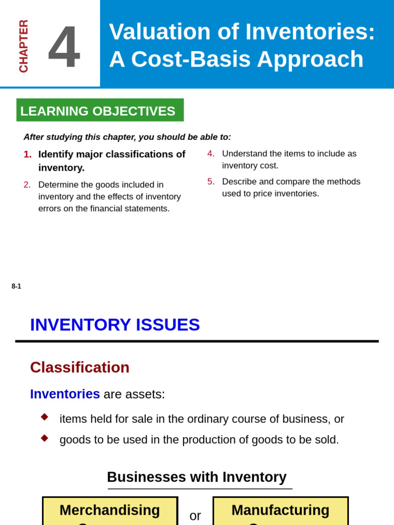 Inventory Cost Valuation Methods | PDF | Inventory | Cost Of Goods Sold