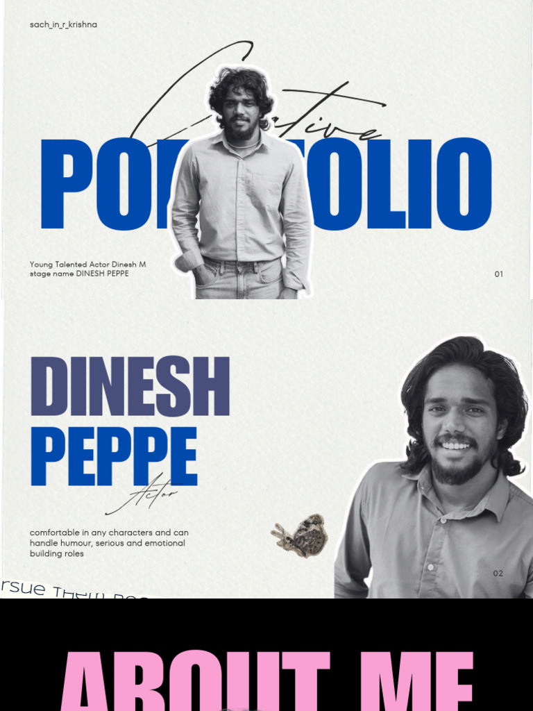 Dinesh Peppe Portfolio | PDF