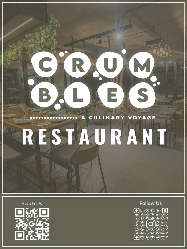Crumbles - Restaurant Menu - June 25 | PDF | Indonesian Cuisine ...