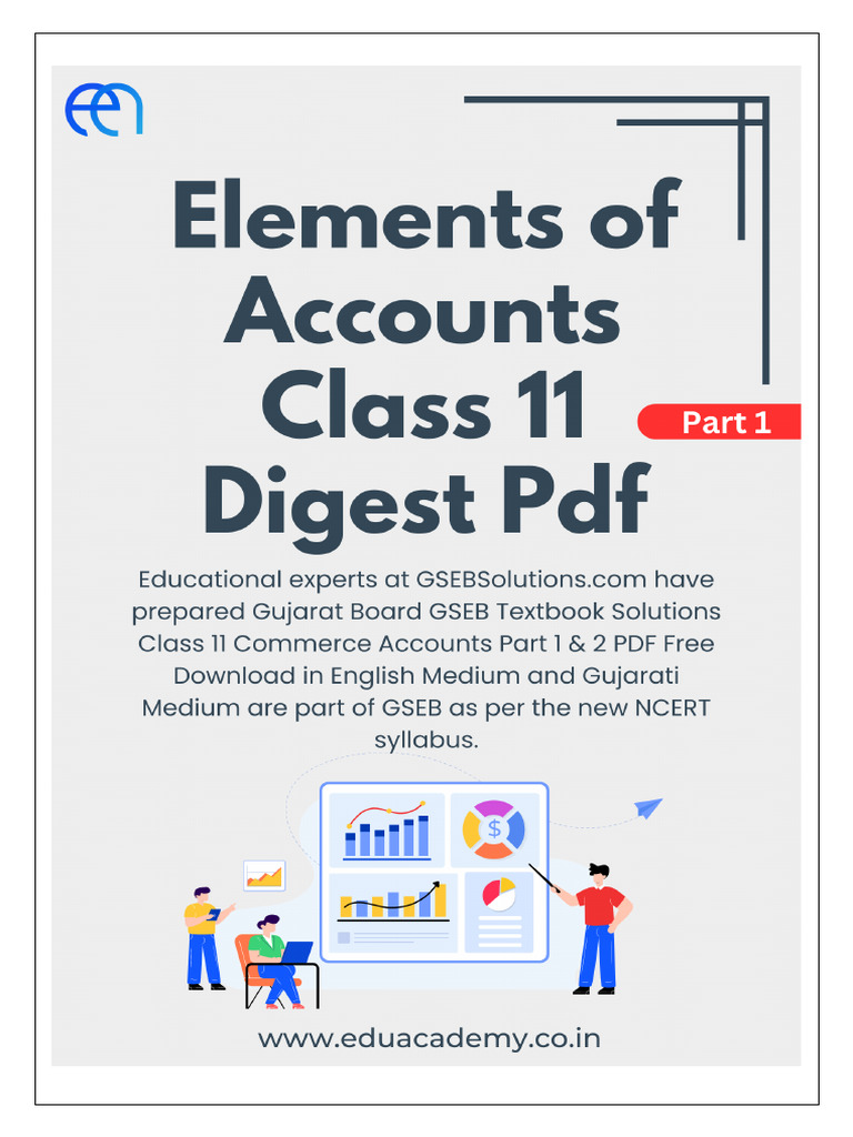 Elements of Accounts Class 11 Digest PDF Part 1 | PDF | Debits And ...