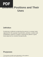 Body Positioning Definitions | PDF | Anatomical Terms Of Location