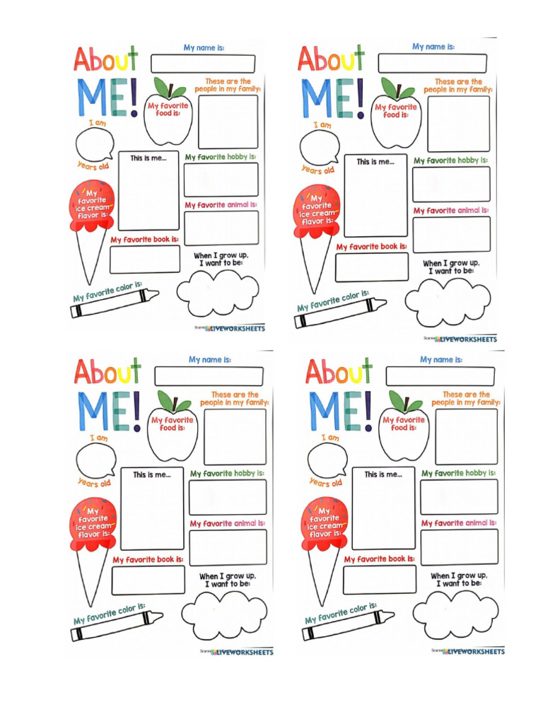 All About Me | PDF