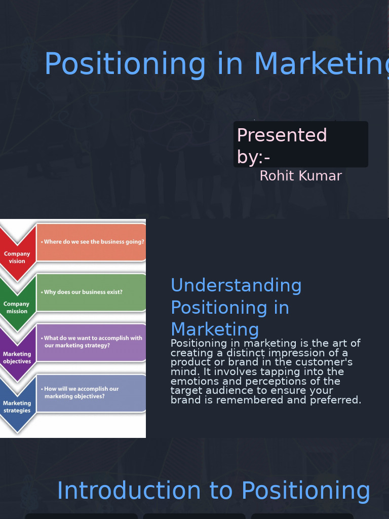 positioning ppt | PDF