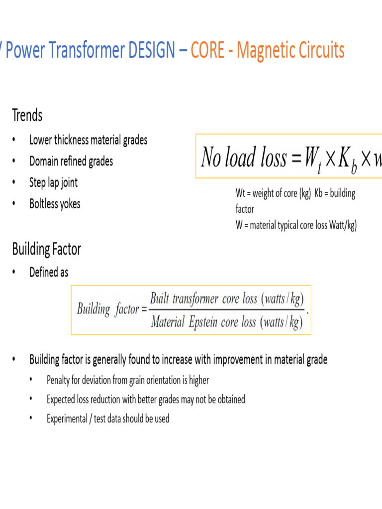 Microsoft PowerPoint - HV Power Transformer - CORE-22 | PDF