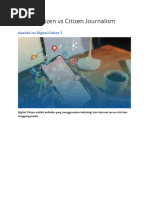 Digital Citizenship Dan Citizen Journalism | PDF