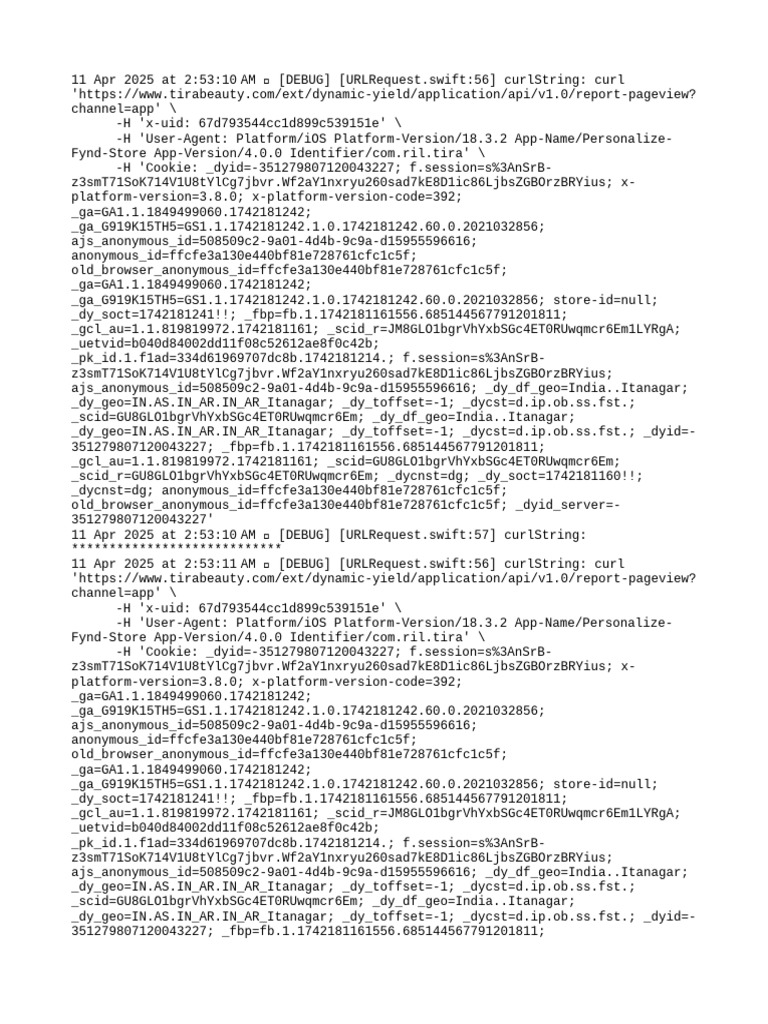 Logout Issue Logs2025!04!11 | PDF | Software