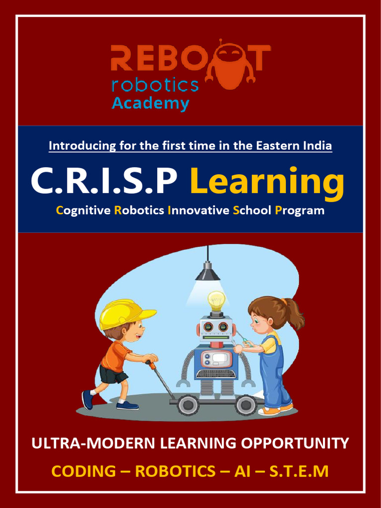CRISP Learning Brochure (1) | PDF | Artificial Intelligence ...