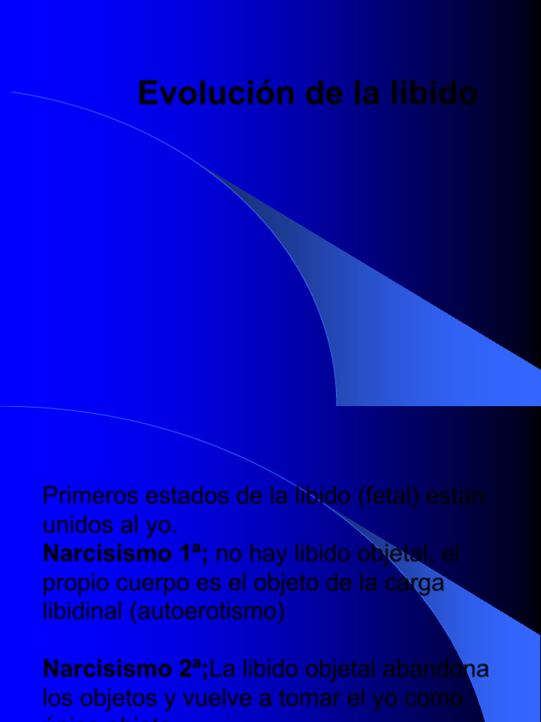 Evolucion de La Libido | PDF | Complejo de Edipo | La sexualidad humana