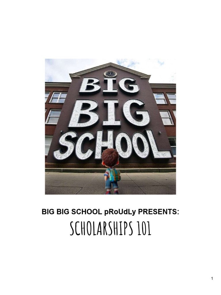 Scholarships 101 - Compressed | PDF