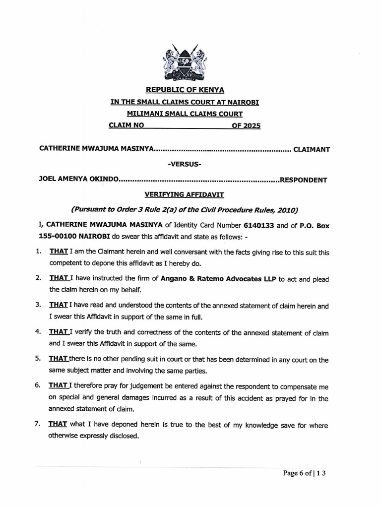 Verifying-Affidavit-3 | PDF