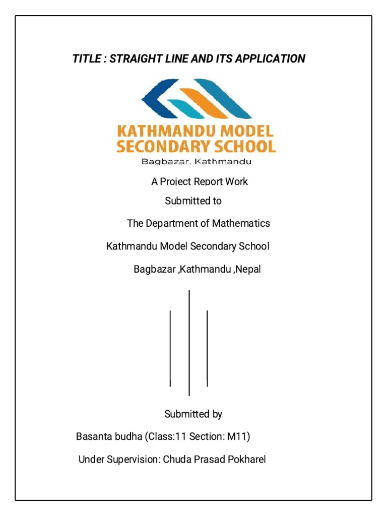 m11 Mathmatic Project Work | PDF