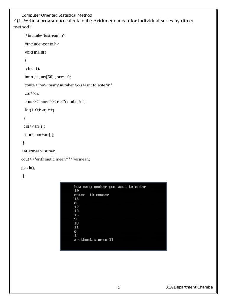 Maths 5th Sem Practical File | PDF | Computer Programming | Computer Science
