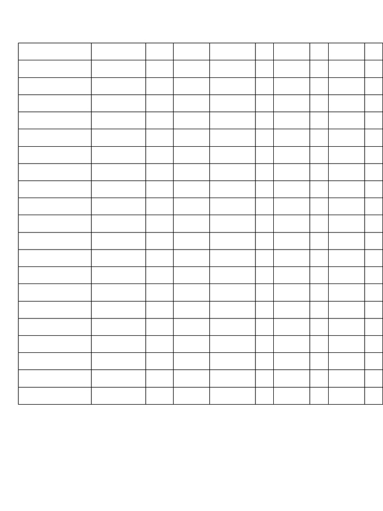 VFR Navigation Log Template | PDF