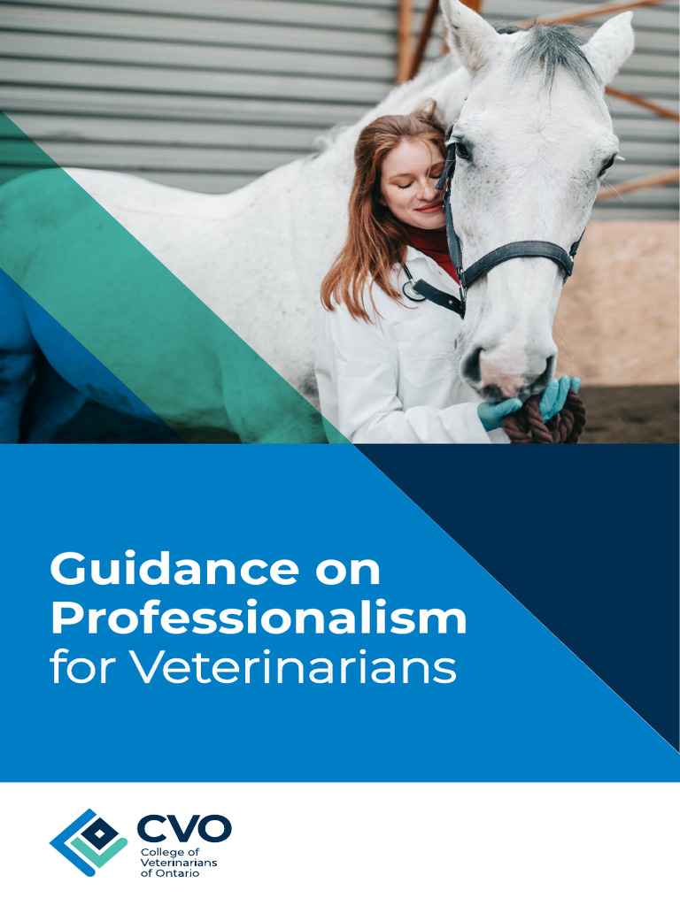 Guidance On Professionalism | PDF | Veterinary Medicine | Profession