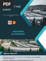 Road Alignment and Setting Out Guide | PDF | Contour Line | Lane