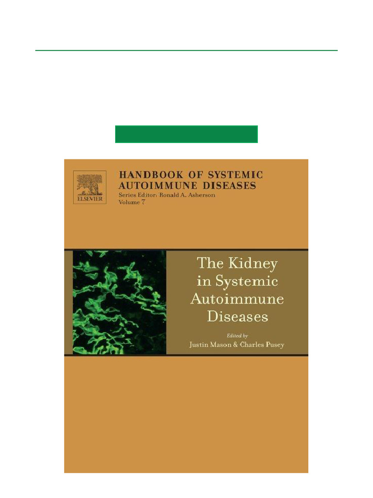 Kidney Issues in Autoimmune Diseases | PDF