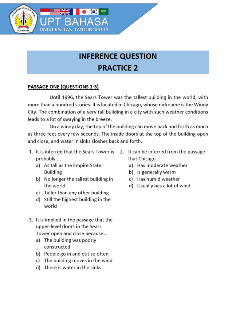 2 Practice 2 Inference Question | PDF | Lakota People | Sioux