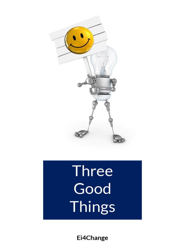 Three Good Things | PDF