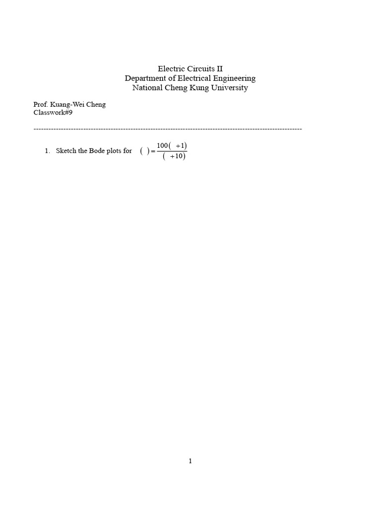 ECII 2025S Classwork 9 | PDF