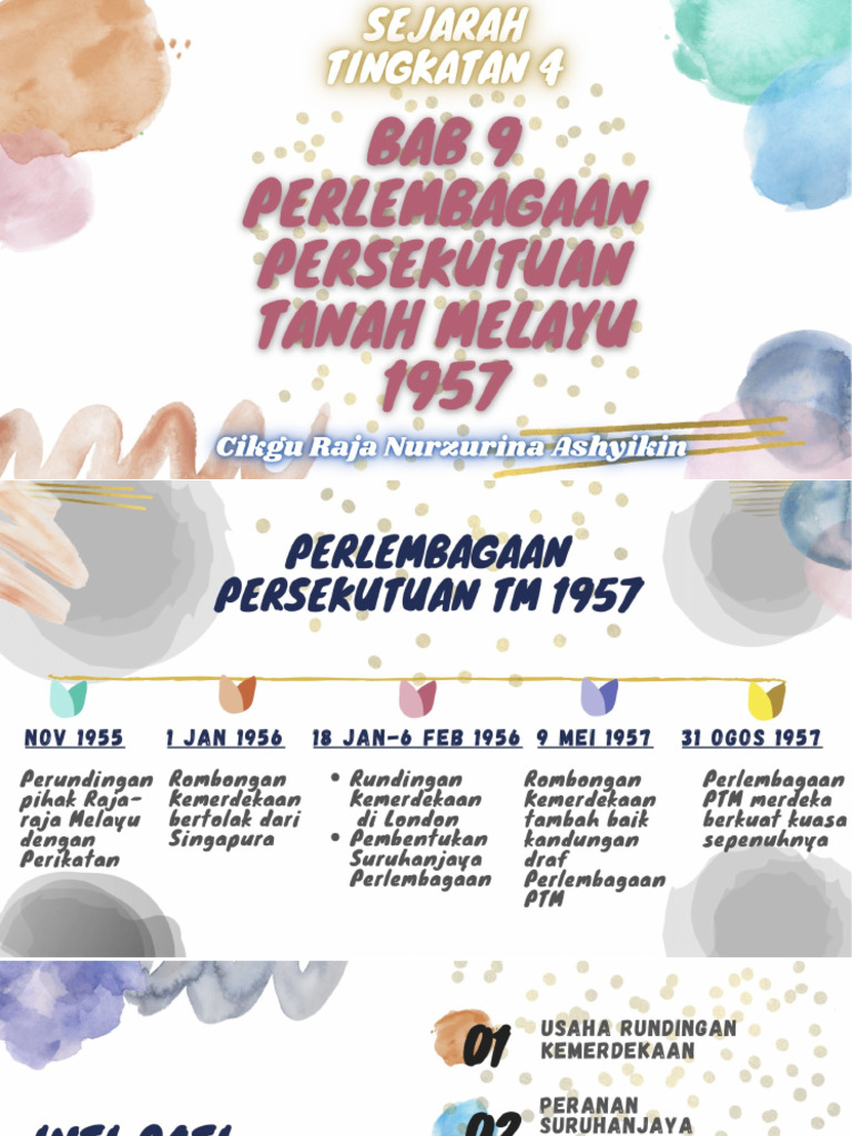 Bab 9 Sejarah T4 | PDF