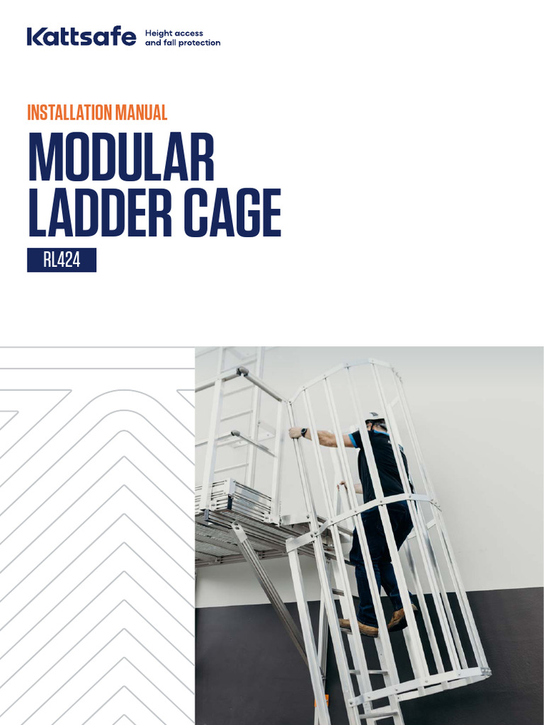 Kattsafe Modular Ladder Cage Manual | PDF | Ladder | Trademark