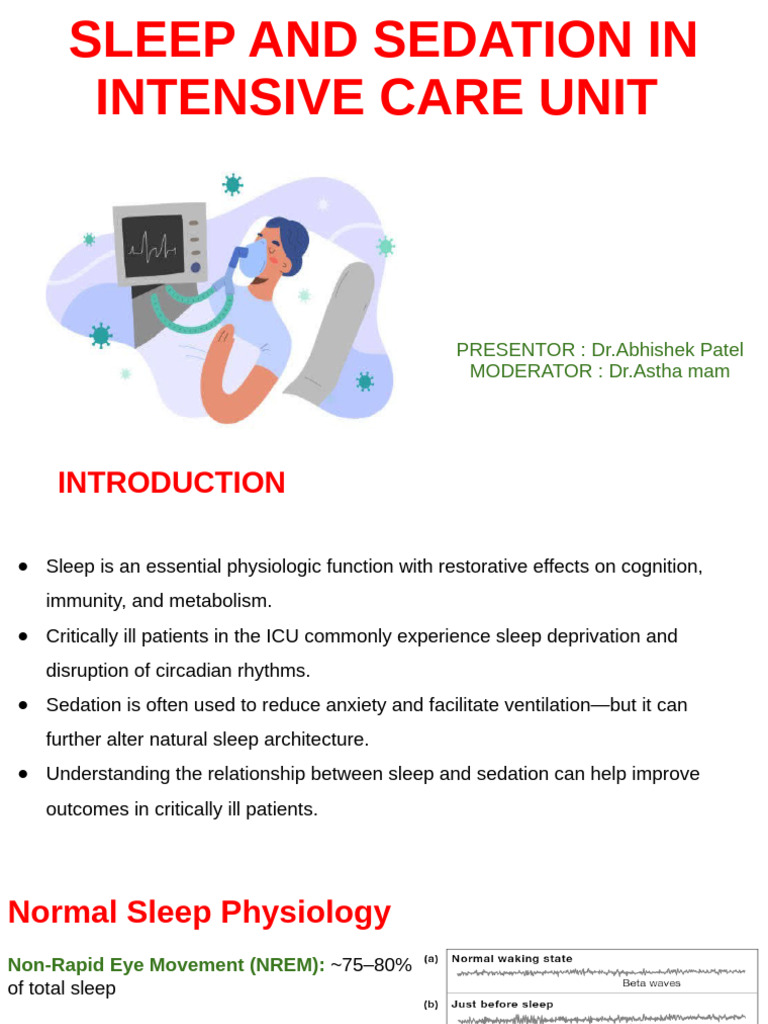 Sleep and Sedation in Icu 2 | PDF | Sleep | Rapid Eye Movement Sleep