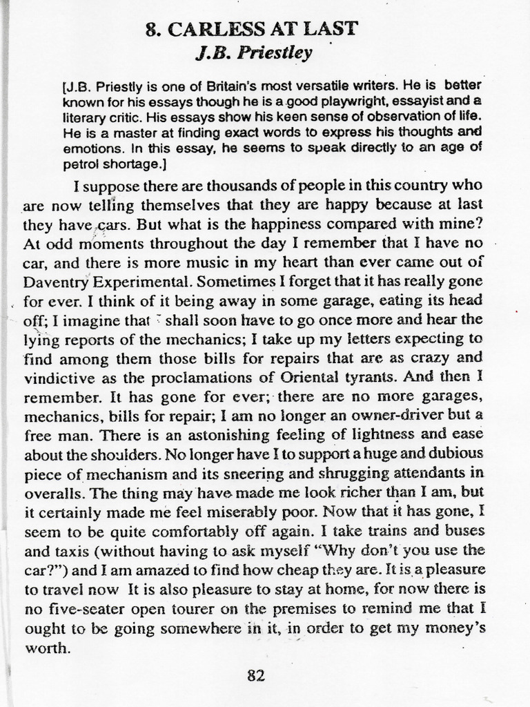 Carless at Last | PDF