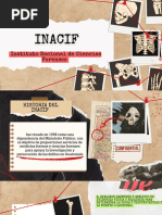 INACIF: Funciones y Estructura | PDF | Ciencia forense | Fiscal