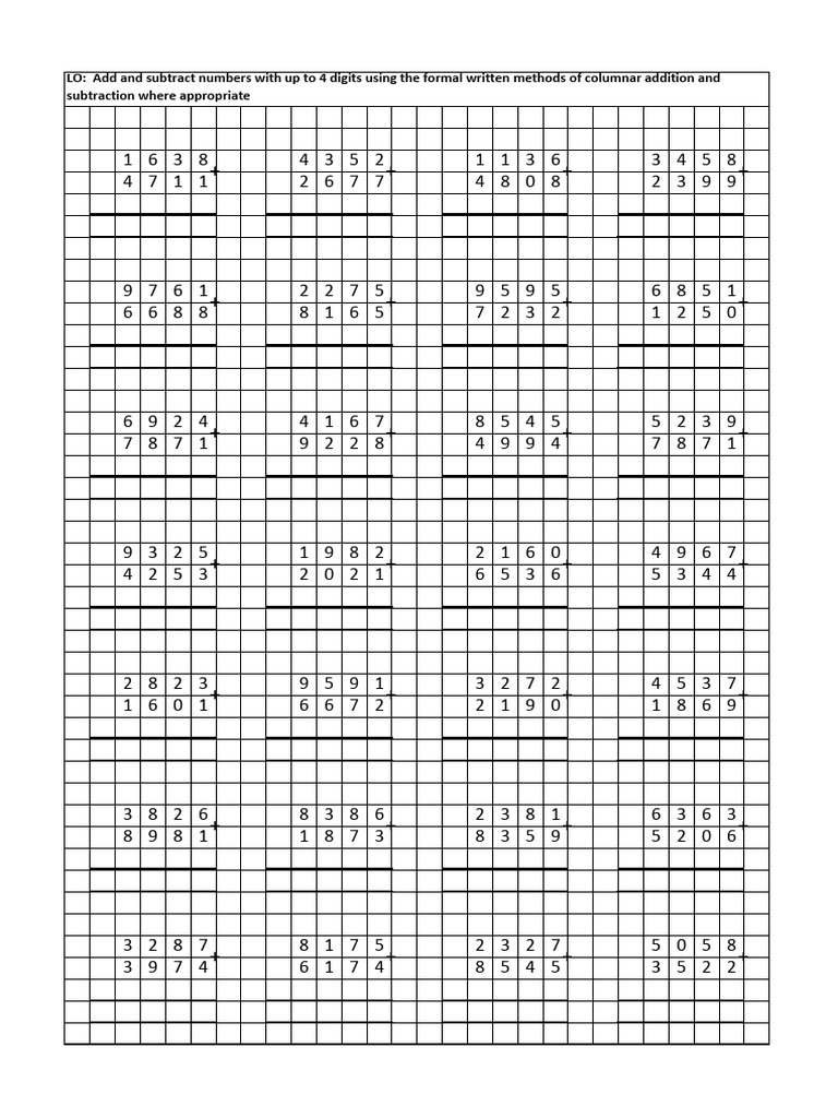 KS2-Worksheets | PDF | Arithmetic | Mathematics
